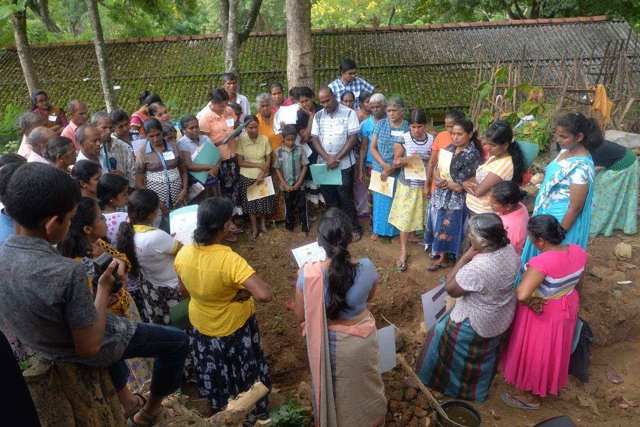 Productivity enhancement of Srilankan farmers through Training | AESA