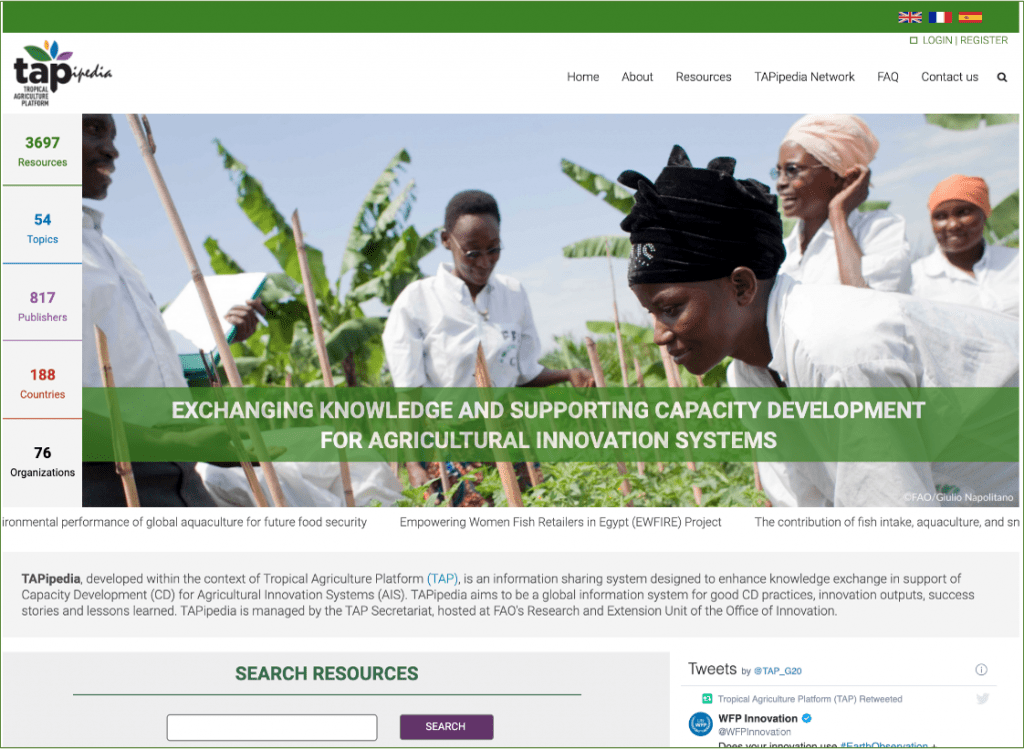 Training of Trainers Workshop on ‘Strengthening Agriculture Innovation ...