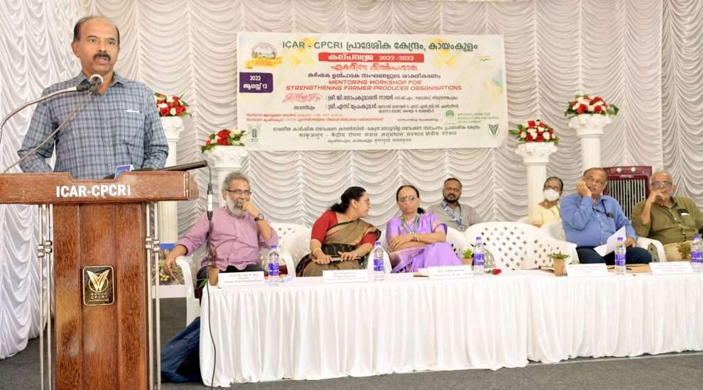 National Mentoring Workshop on STRENGTHENING FARMER PRODUCER ...