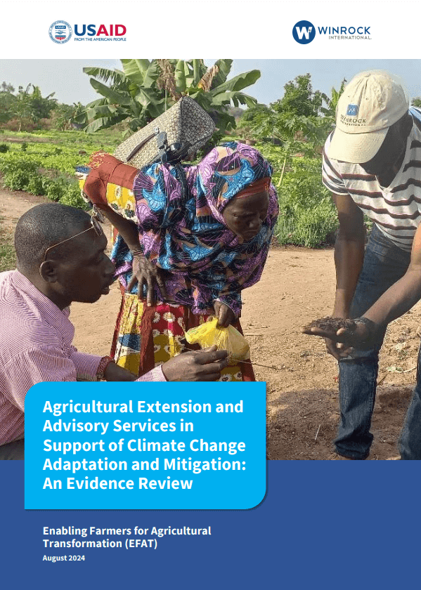 Agricultural Extension and Advisory Services in Support of Climate ...