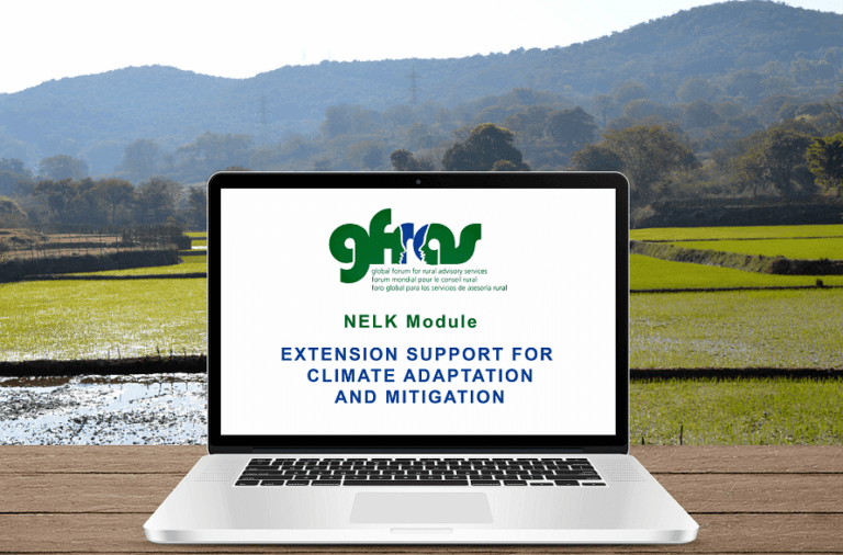 GFRAS New Extensionist Learning Kit (NELK) Module on Extension Support ...